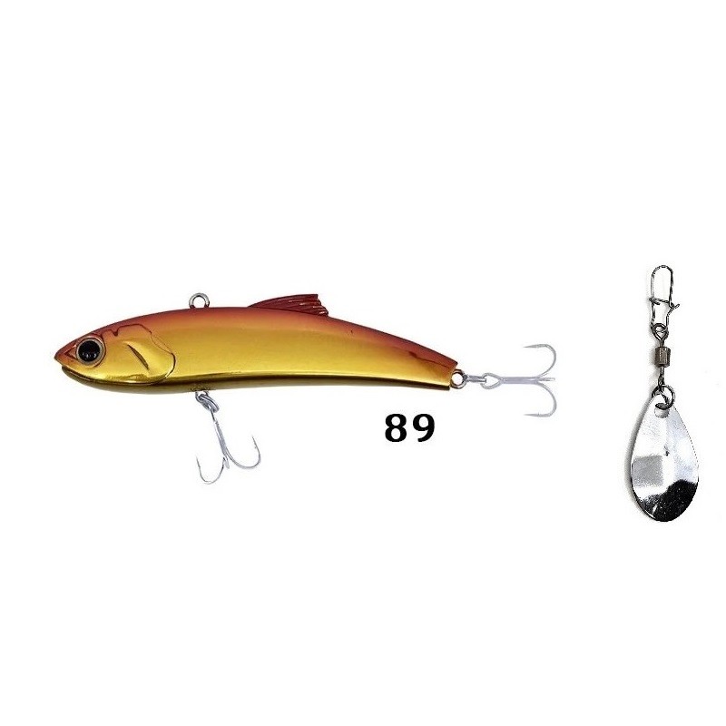 Yapay Yemler - Kendo - Kendo Zero Arise SH Vib 83S 83mm 26gr Sinking Maket Yem (Kaşıklı)