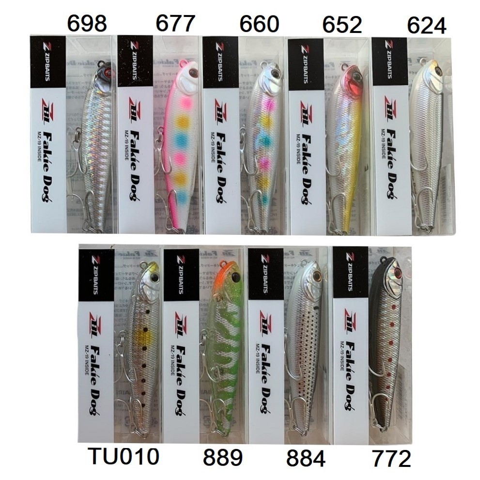 Yapay Yemler - Zipbaits - Zipbaits Fakie Dog 90mm WDT Su Üstü 12gr Maket Yem