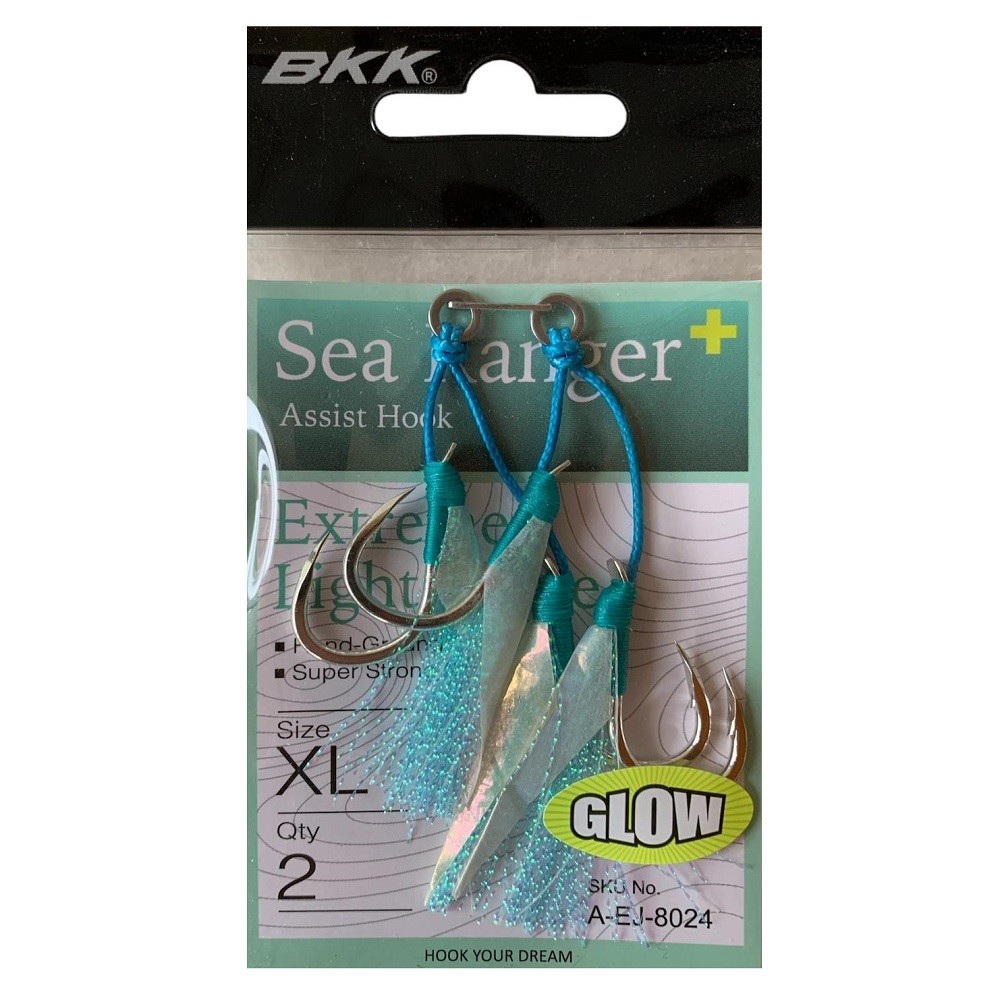 Olta İğneleri - Bkk - BKK Sea Ranger+ Double Assist İğne XL (2'li Paket)