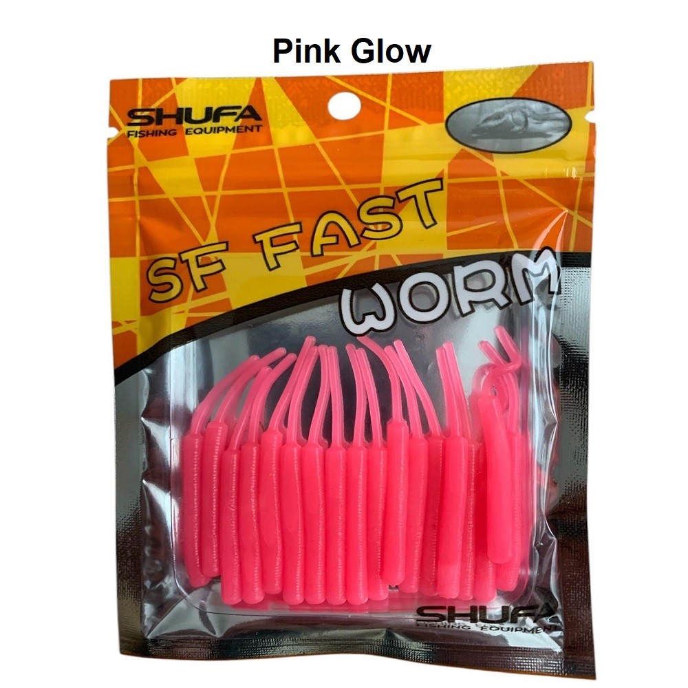 Yapay Yemler - Shufa - Shufa Fast Worm 5.2cm LRF Silikon Yem (18'li Paket)