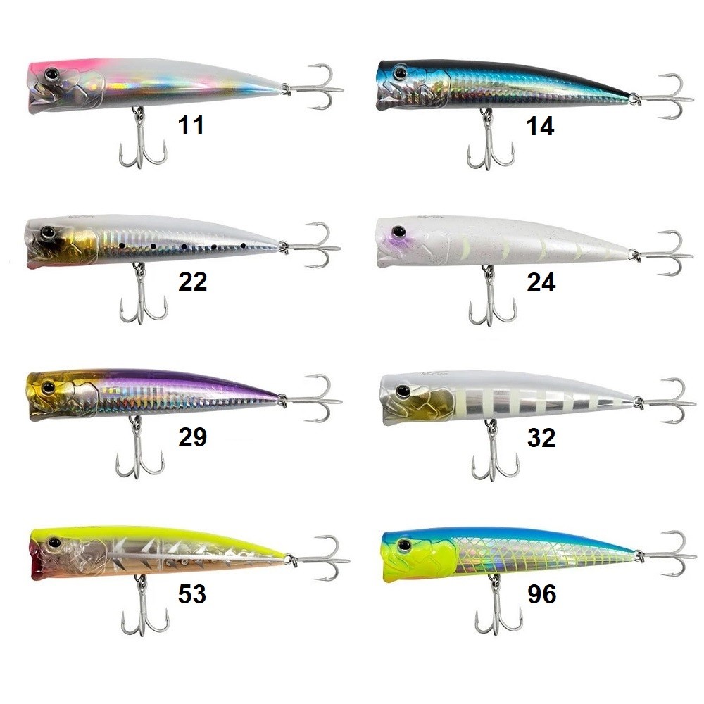 Yapay Yemler - Kendo - Kendo Tsubasa BS Popper 120F 31.6gr Su Üstü Maket Yem